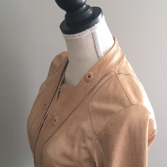 Escada | Jackets & Coats | Escada Designer Leather Jacket | Poshmark
